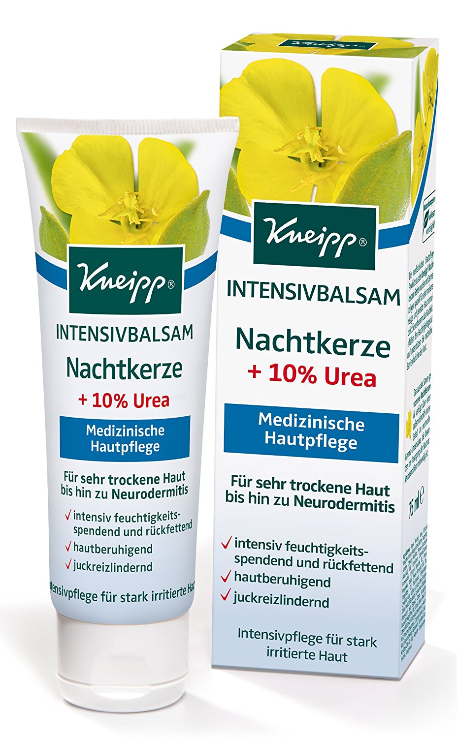 Kneipp Intensivbalsam Nachtkerze mit 10 % Urea - Hautpflege - Psoriasis-Netz